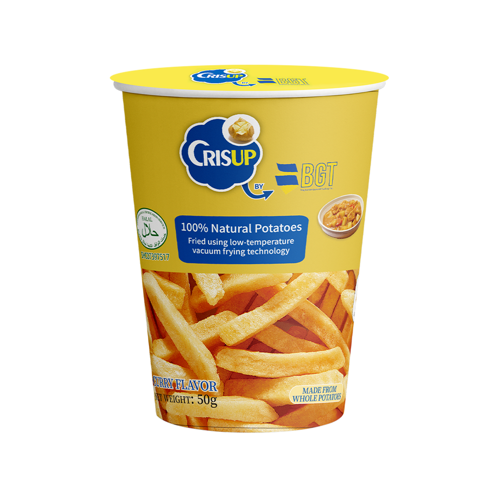 CrisUp Curry Flavored Potato Sticks – Crisup Foods